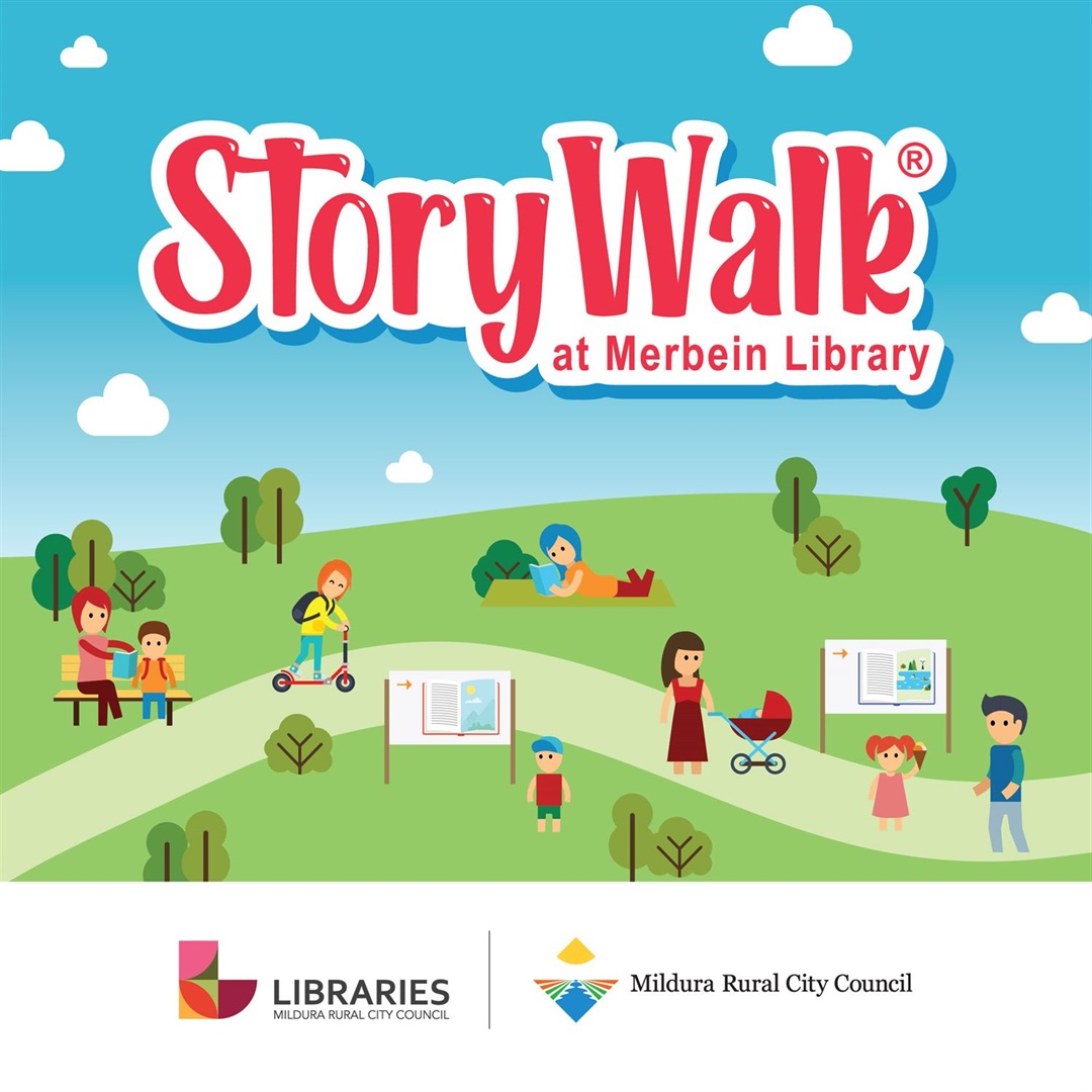 StoryWalk at Merbein Library