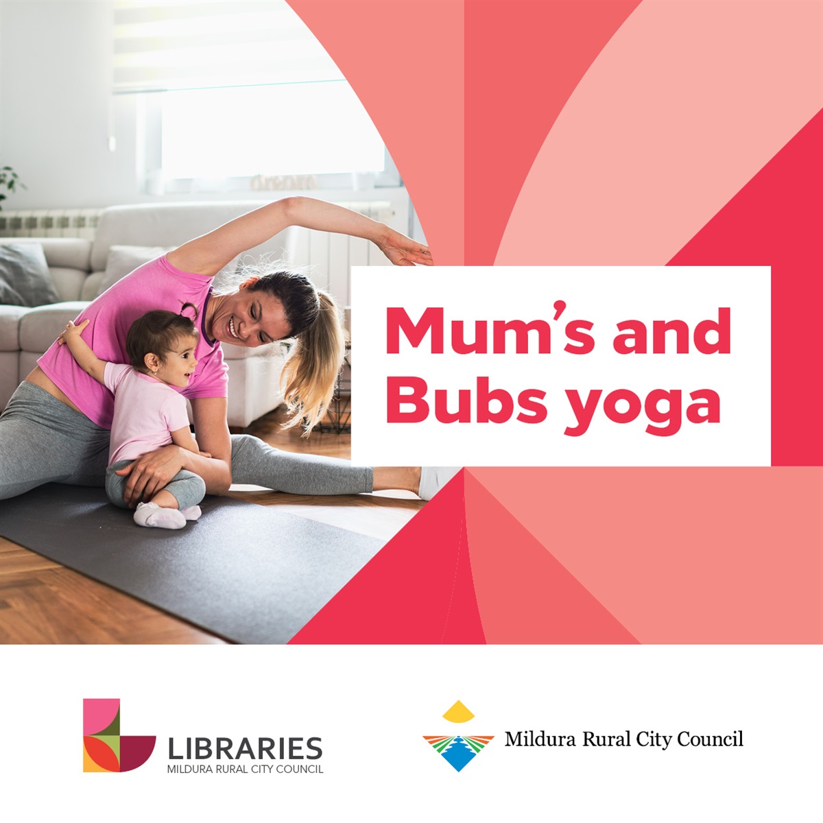 Mum's and Bubs Yoga at Merbein Library