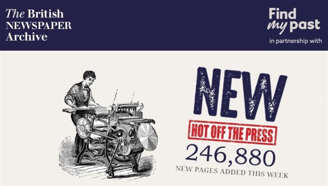 Access The British Newspaper Archive at your local library