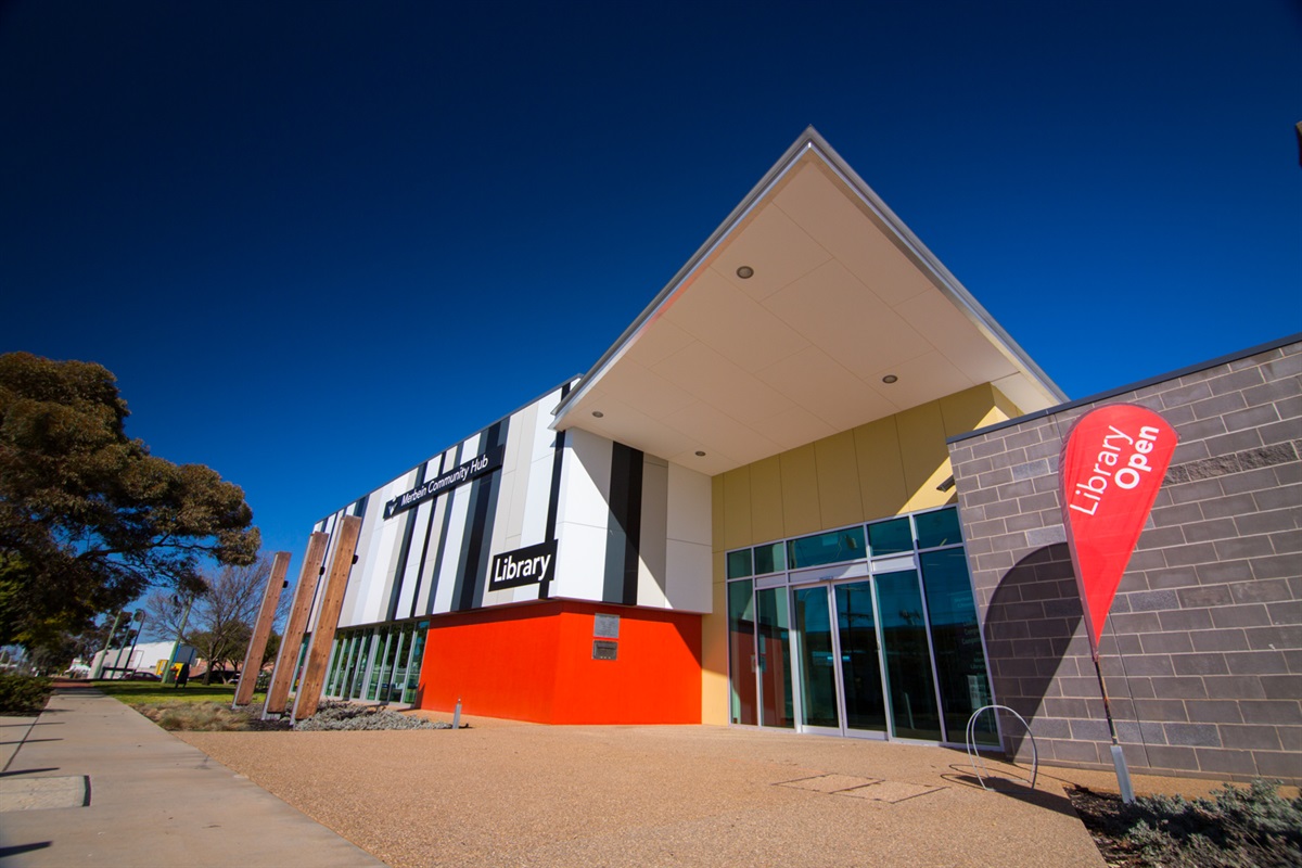 New-look Merbein Library courtyard officially opened