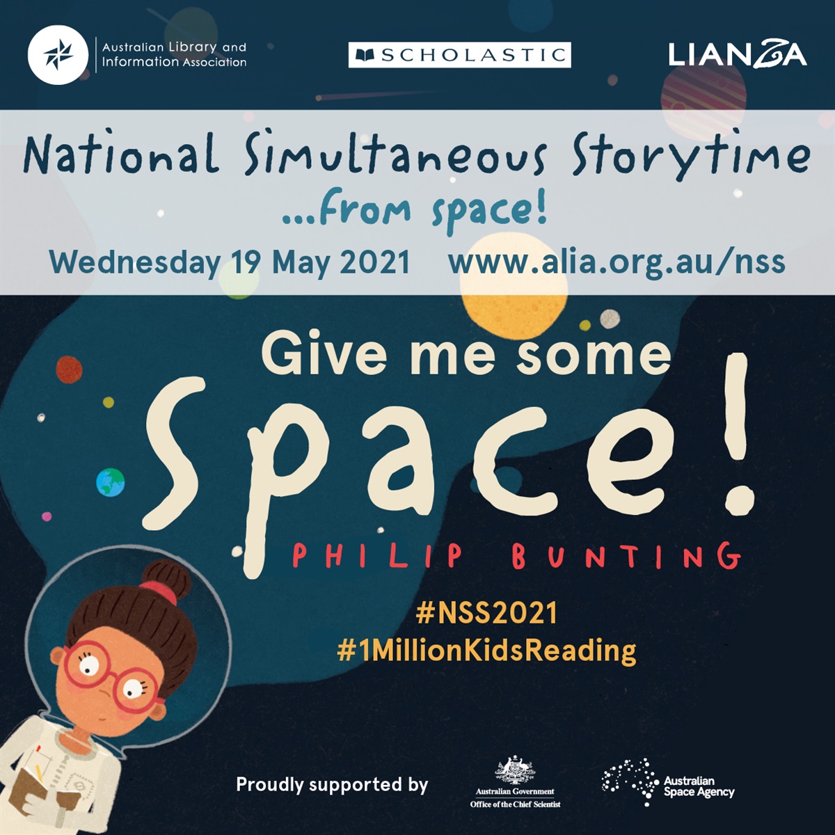 National Simultaneous Storytime live from International Space Station